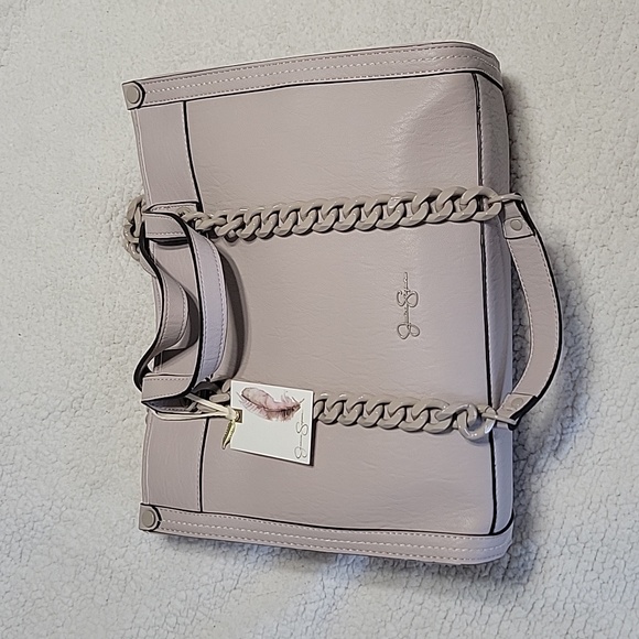 Jessica Simpson | Other | Jessica Simpson Leather Handbags Ligth Beige ...